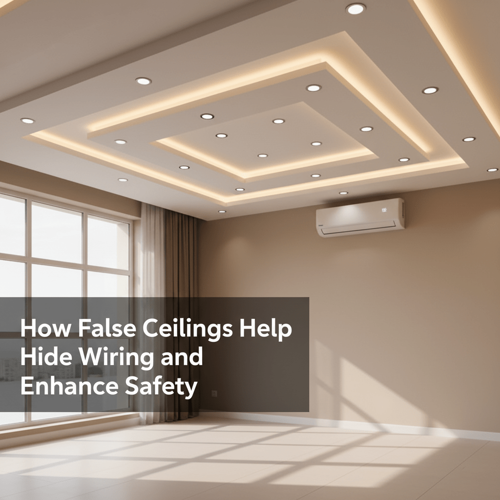 How False Ceilings Help Hide Wiring and Enhance Safety | 2025